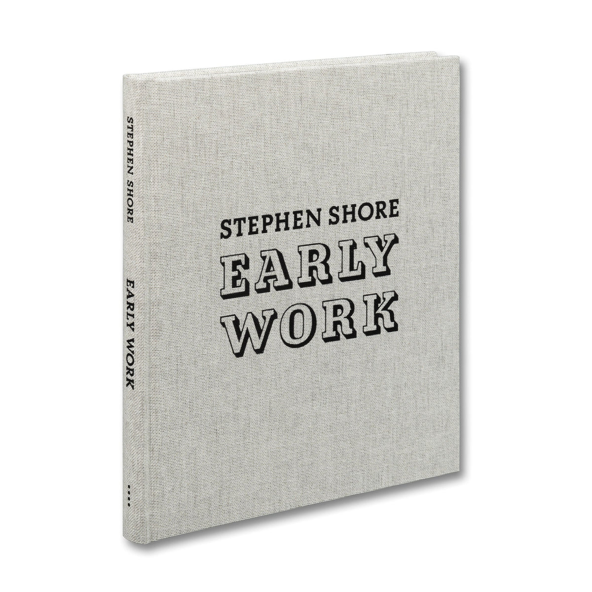 Stephen Shore - Early Work Signed Copy – Parallel Editions